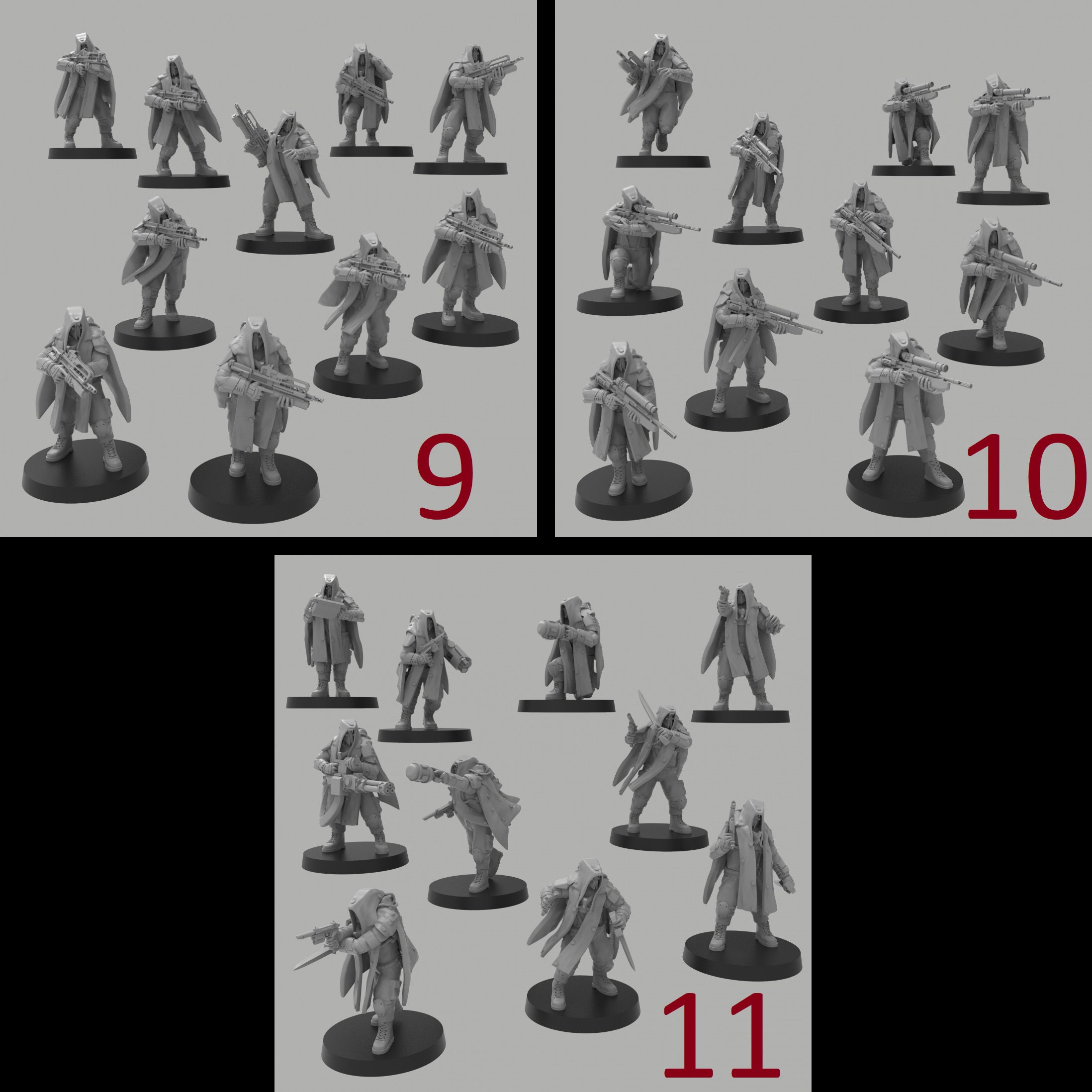 Specialized/command/recon Infantry - Heck Ghosts - 28-32mm ...