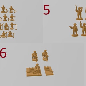 British Expeditionary Force - WW1 - 6-10-15mm - Turner Miniatures - Etsy