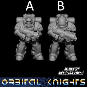 Orbital Knights 2 Infantry - 6/8-10-15mm - KMFP Designs - Etsy