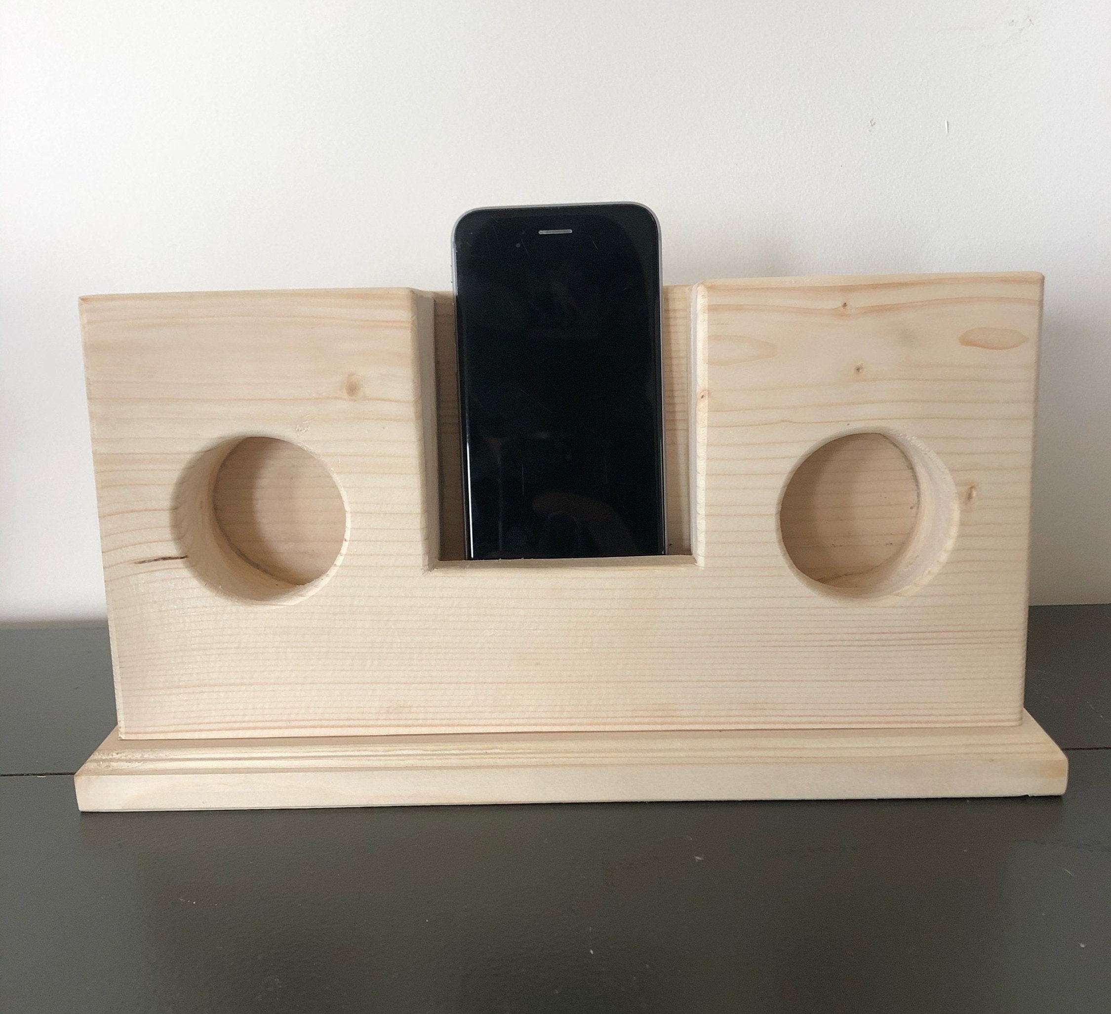 Hand Made Wooden Phone Amplifier | Etsy