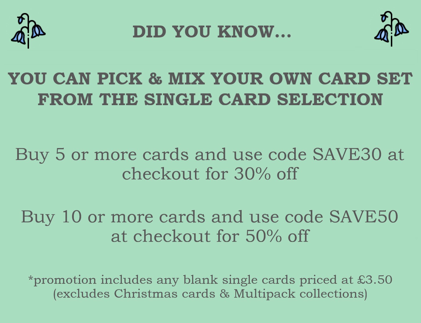 Mix & Match Card Bundle Pick Your Own Card Selection Set - Etsy