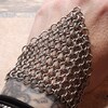 Moorish Rose Chainmail Chunky Heavy Chainmail Bracelet - Etsy