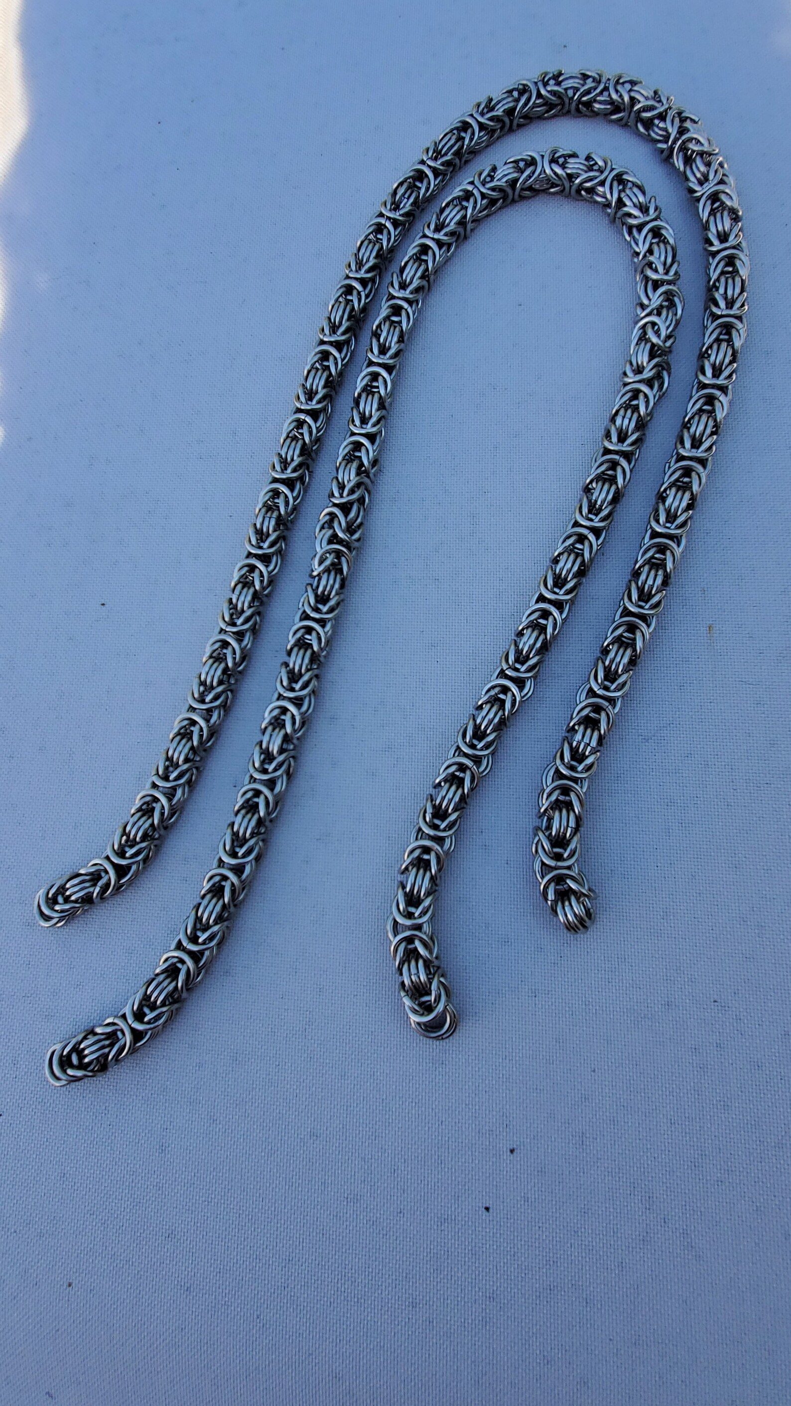 Heavy Duty Byzantine Chain - Etsy