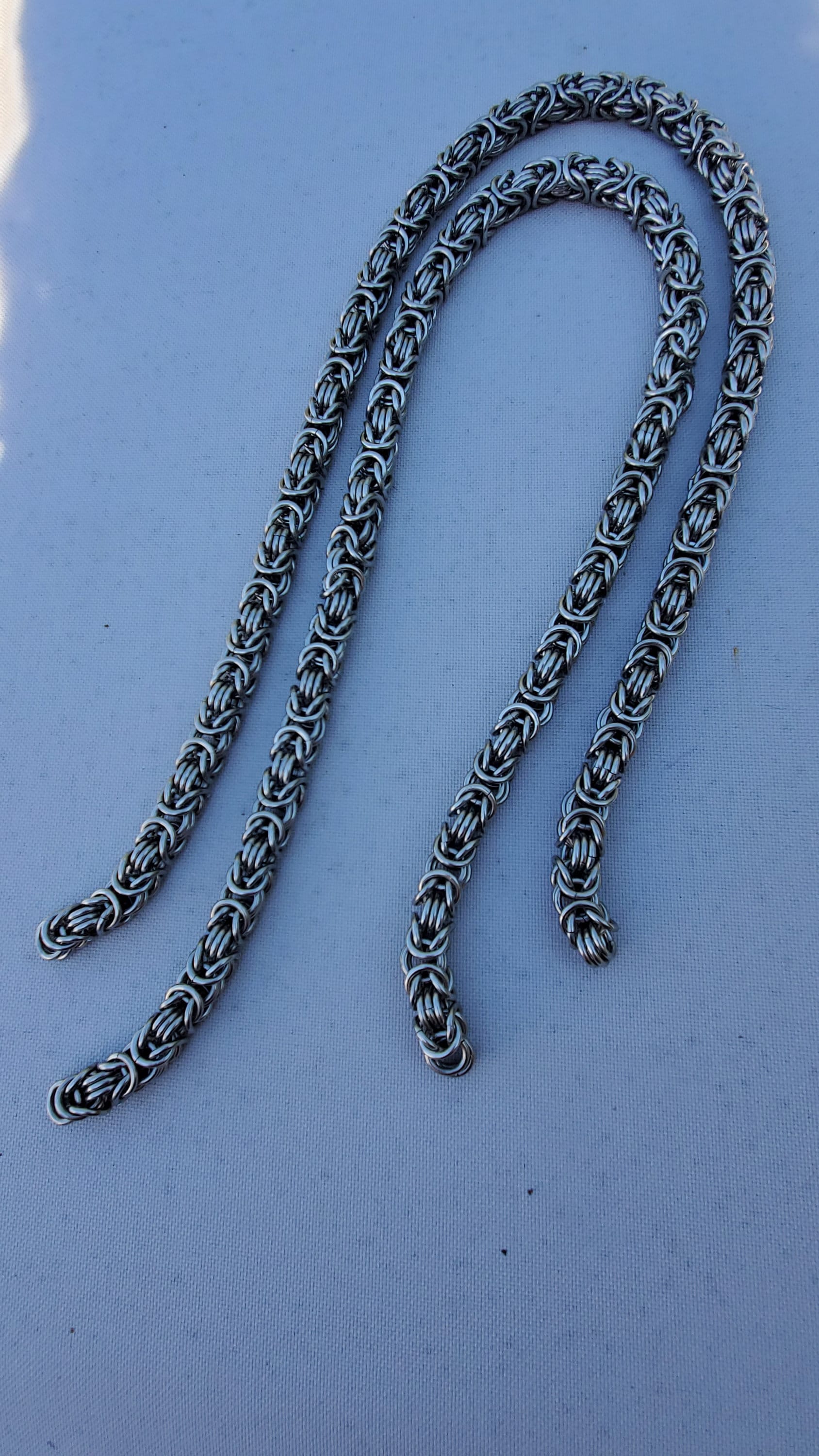Heavy Duty Byzantine Chain - Etsy