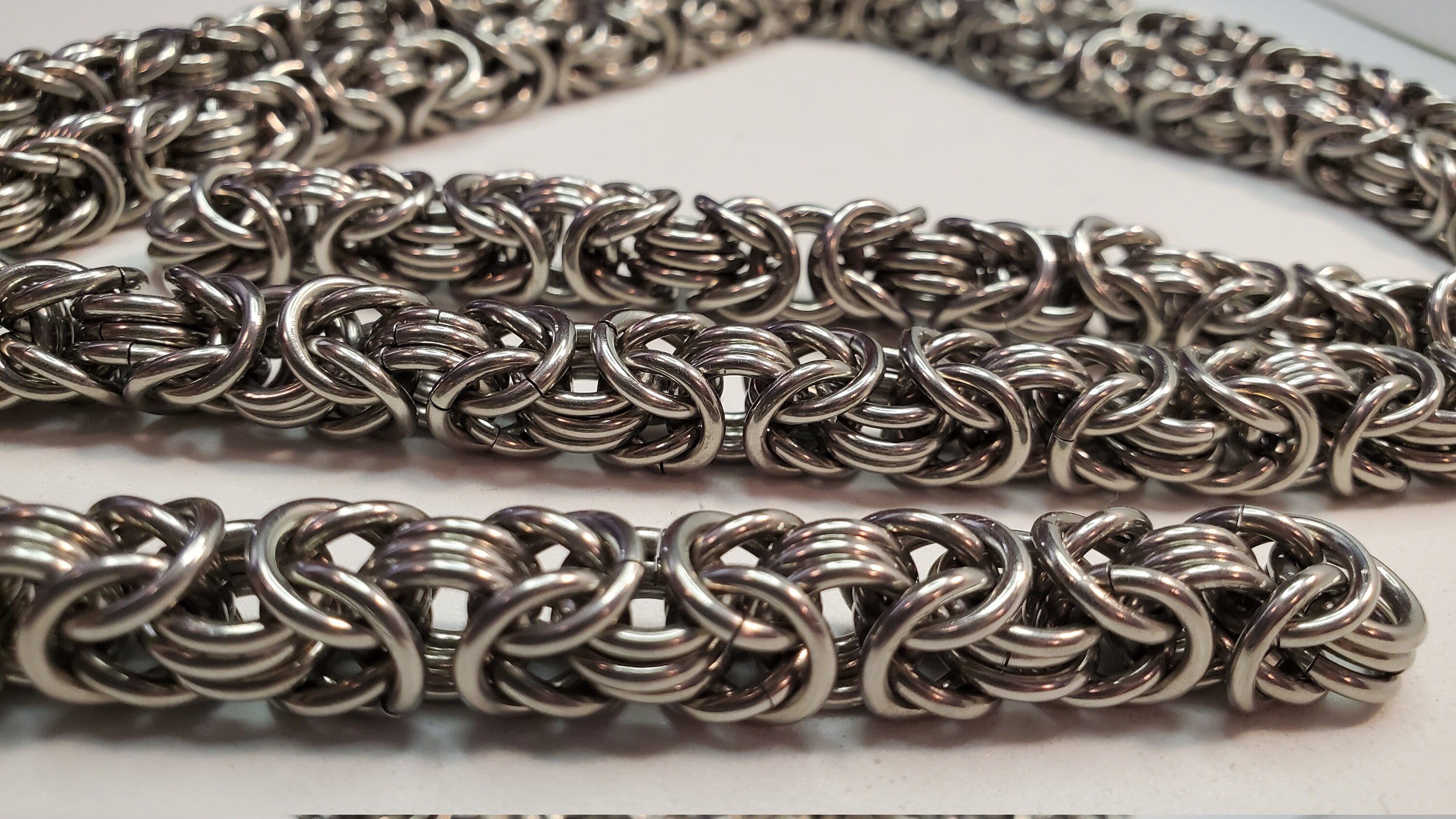 Heavy Duty Byzantine Chain - Etsy