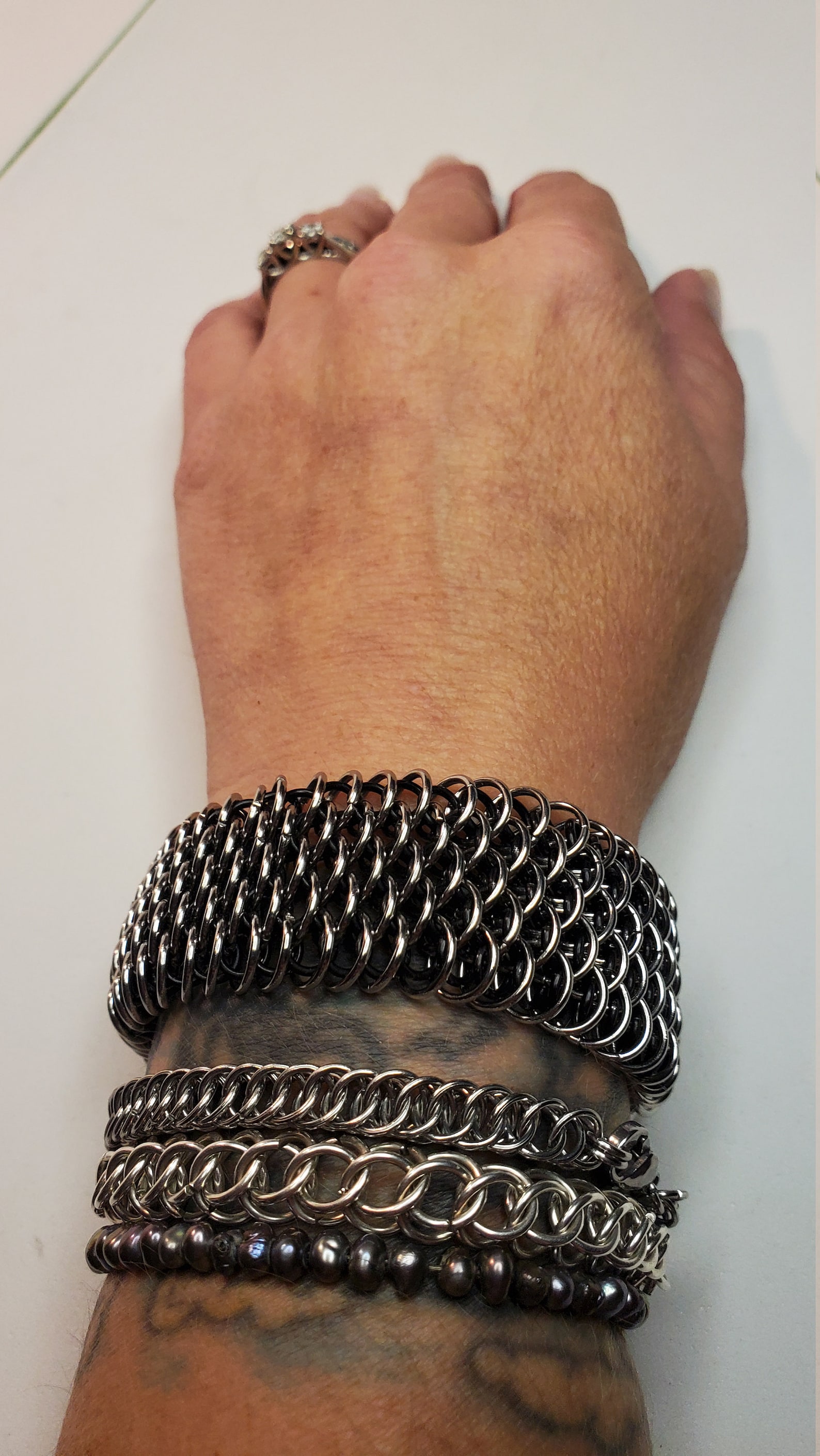 Dragonscale Chainmail Bracelet - Etsy
