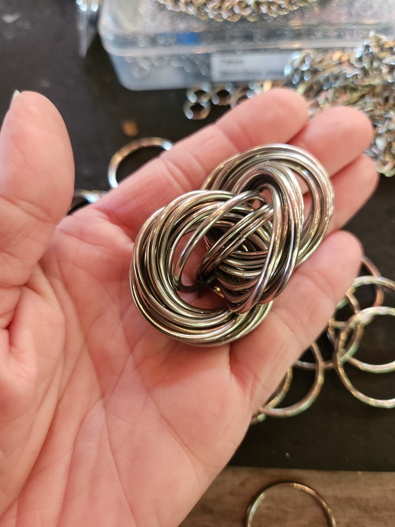 Mobius Ball Chainmail Fidget Toy - Etsy