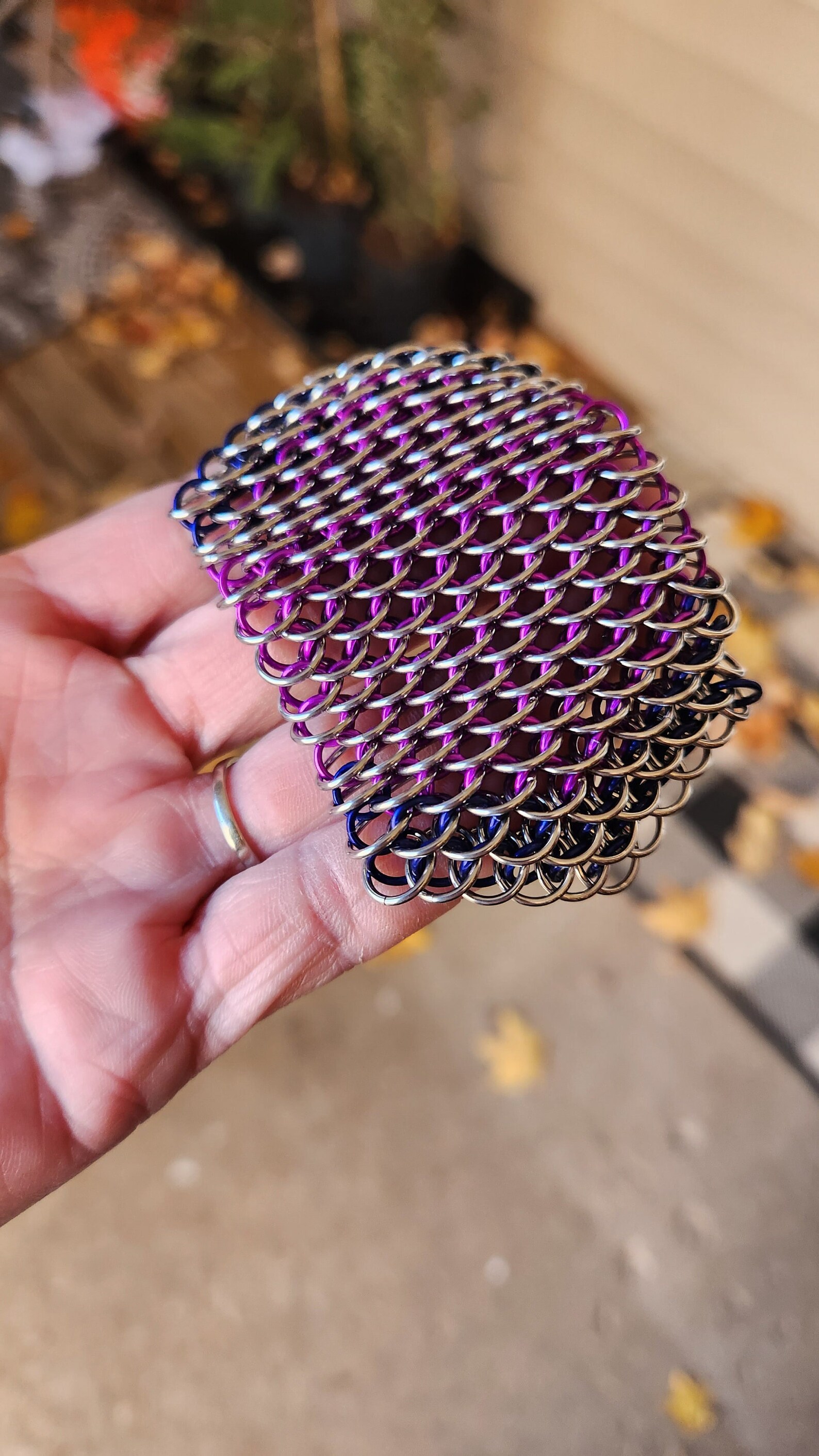 Custom Color Chainmail Fidget Toy - Etsy