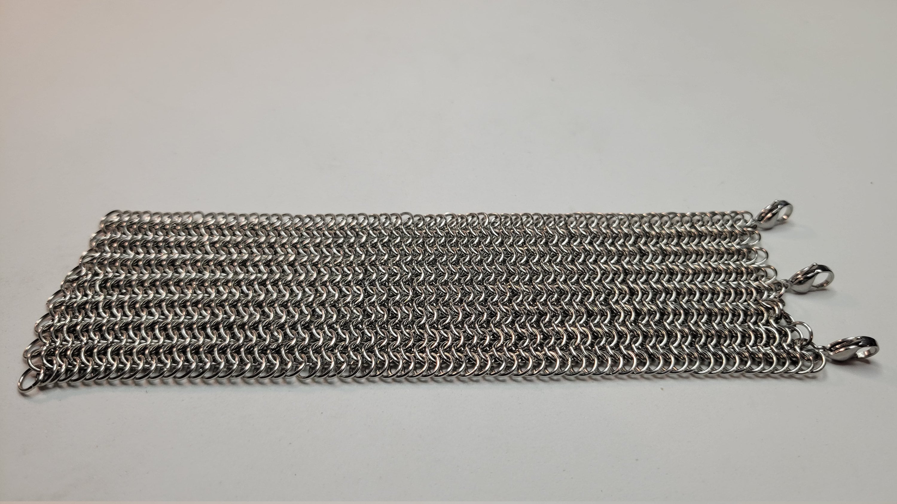 Chainmail Wide Bracelet Europeon 6in1 - Etsy