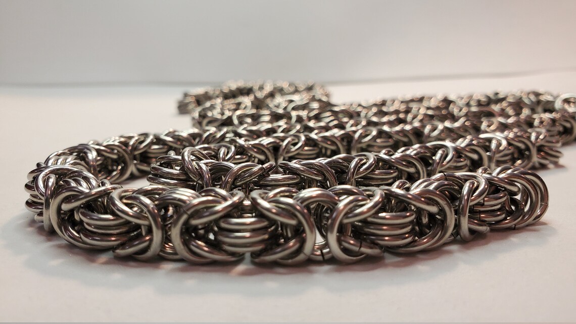 Heavy Duty Byzantine Chain - Etsy