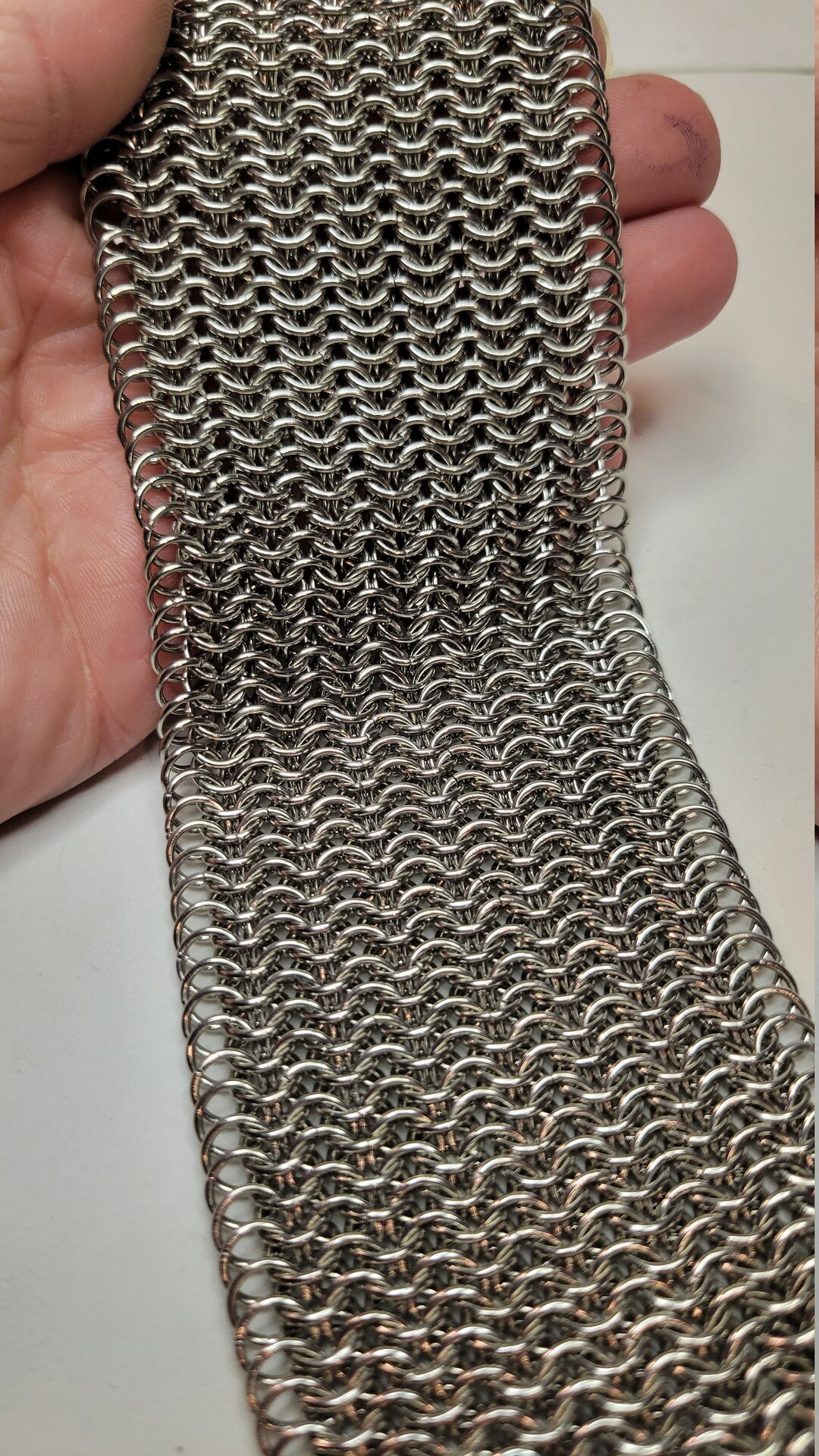 Chainmail Wide Bracelet Europeon 6in1 - Etsy