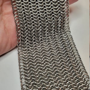 Chainmail Wide Bracelet Europeon 6in1 - Etsy