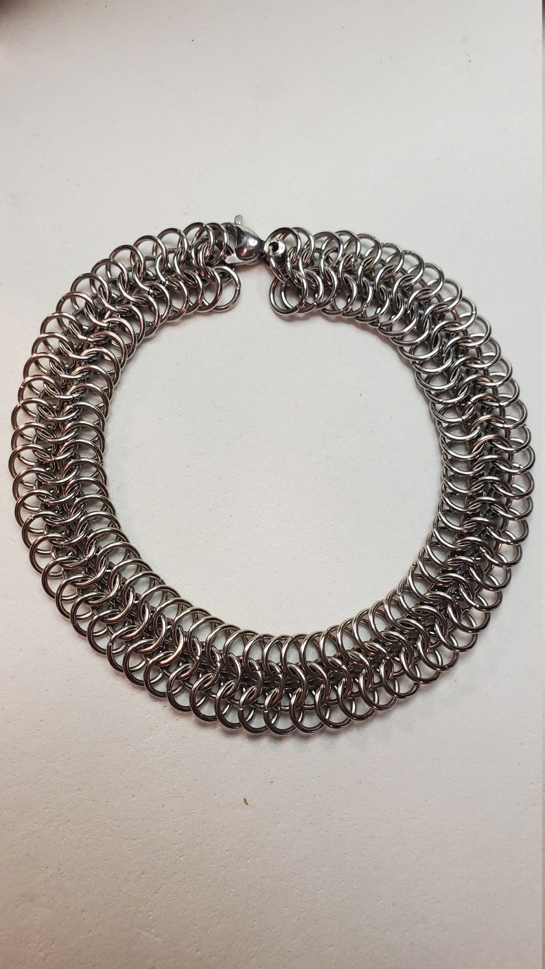 Europeon 6 in 1 Weave Chainmail Bracelet - Etsy