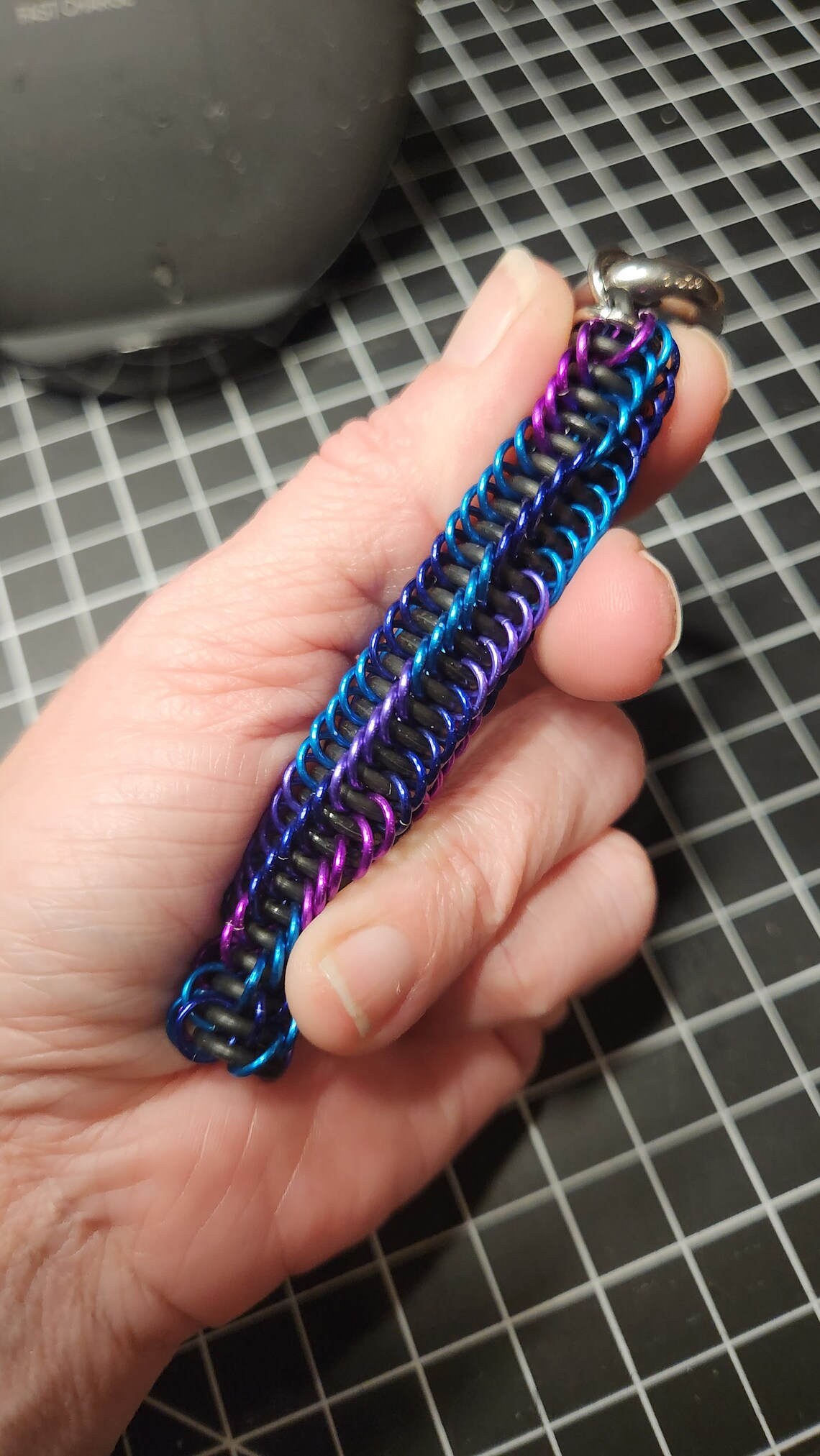 Chainmail Fidget Toy Key Chain - Etsy