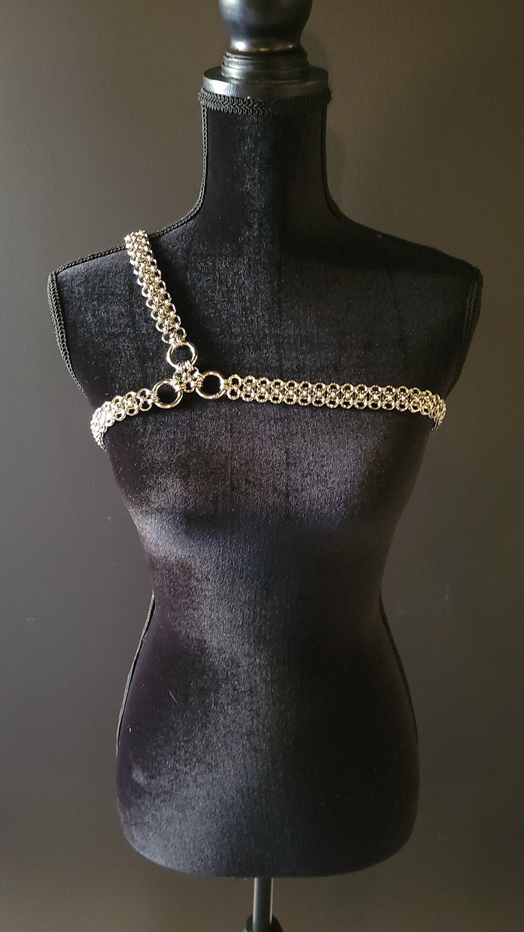 Helm Weave Chainmail Harness - Etsy