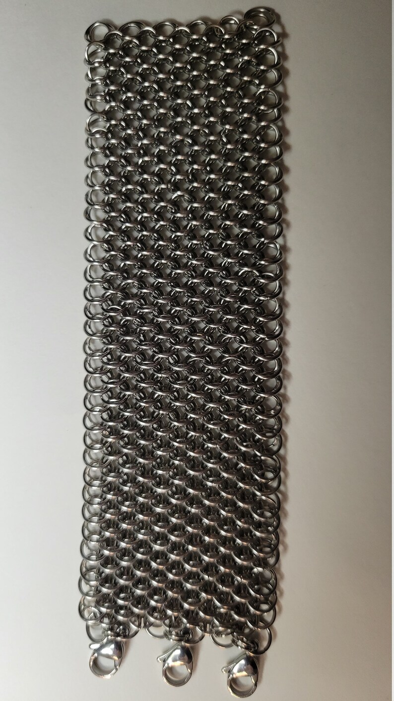 Dragonscale Chainmail Bracelet - Etsy