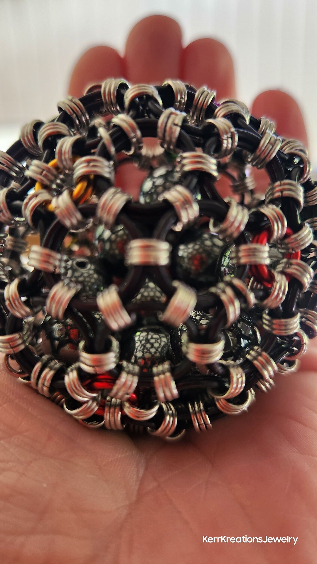 Chainmail Jingle Ball Fidget Toy - Etsy