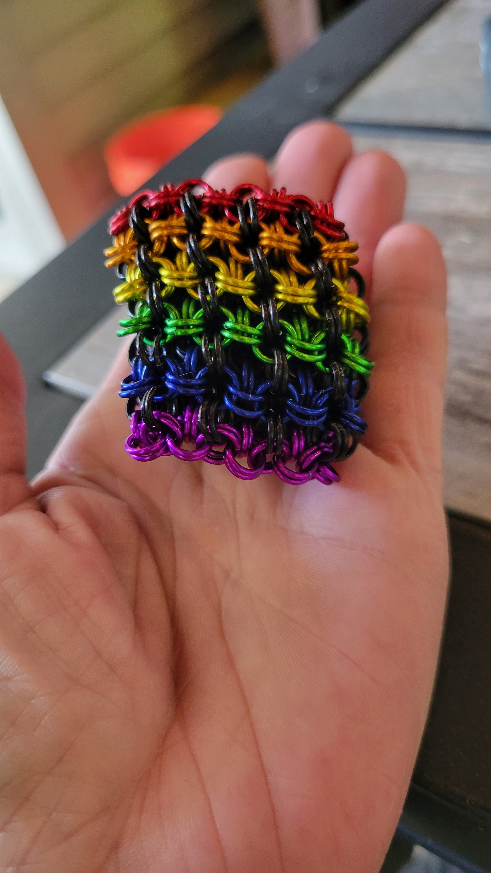 Chainmail Fidget Toy - Etsy