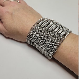 Chainmail Wide Bracelet Europeon 6in1 - Etsy