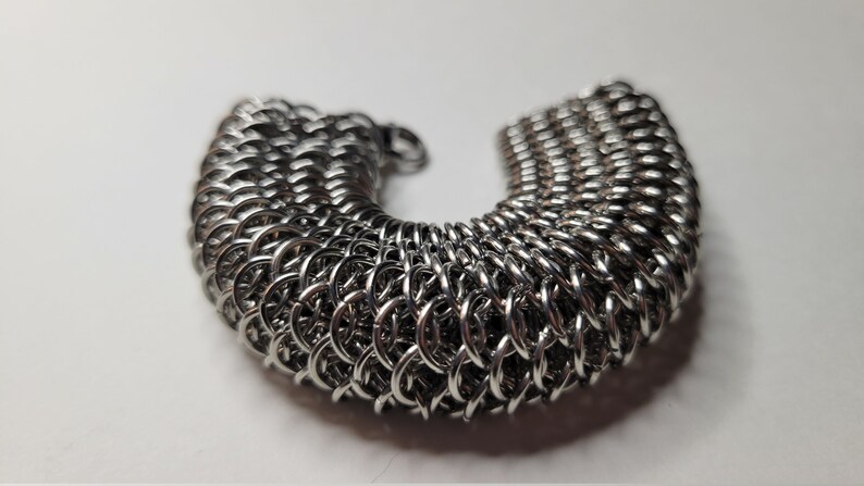 Dragonscale Chainmail Bracelet | Etsy