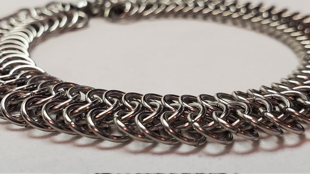 Europeon 6 in 1 Weave Chainmail Bracelet - Etsy
