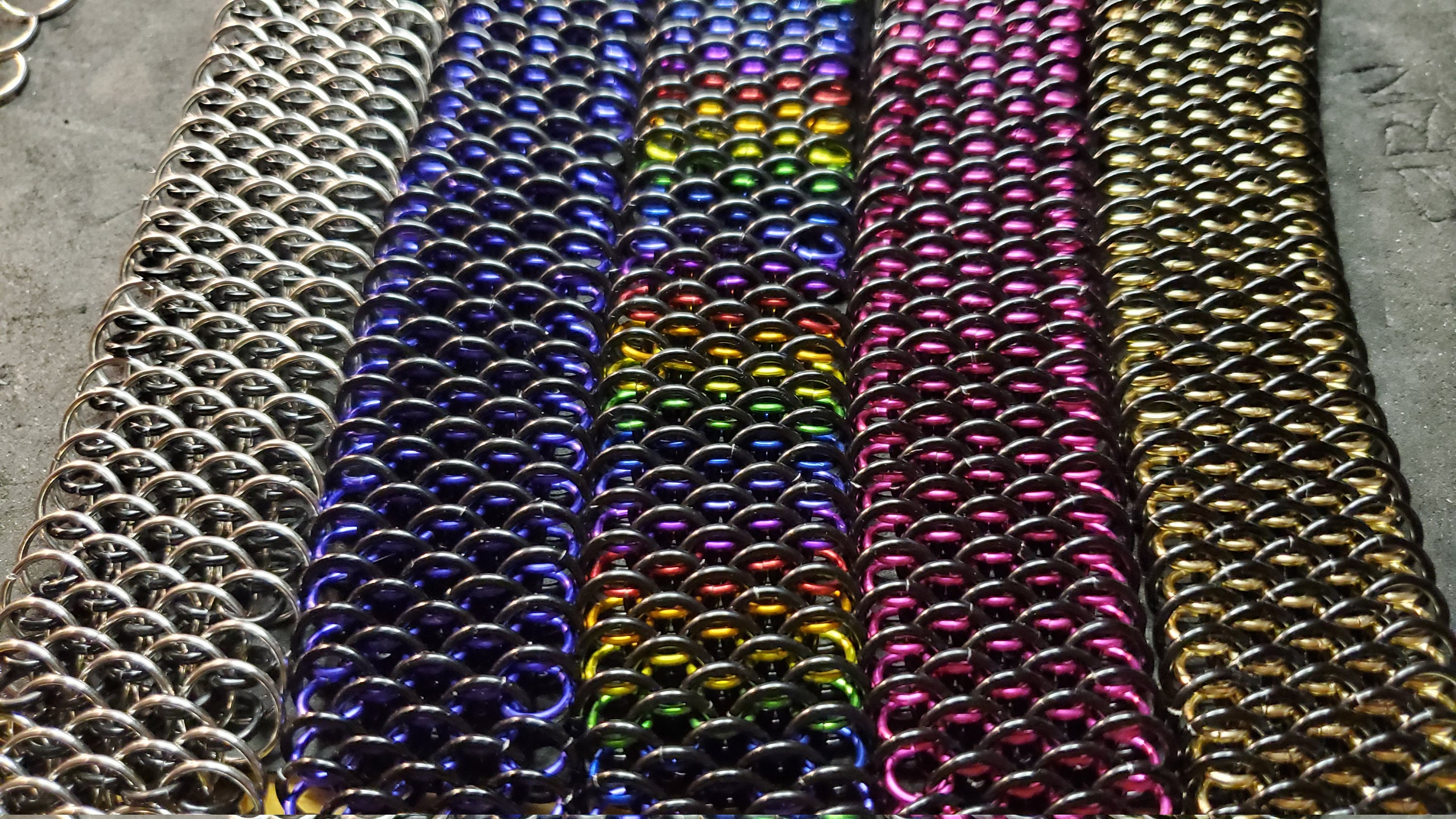 Dragonscale Chainmail Bracelet - Etsy