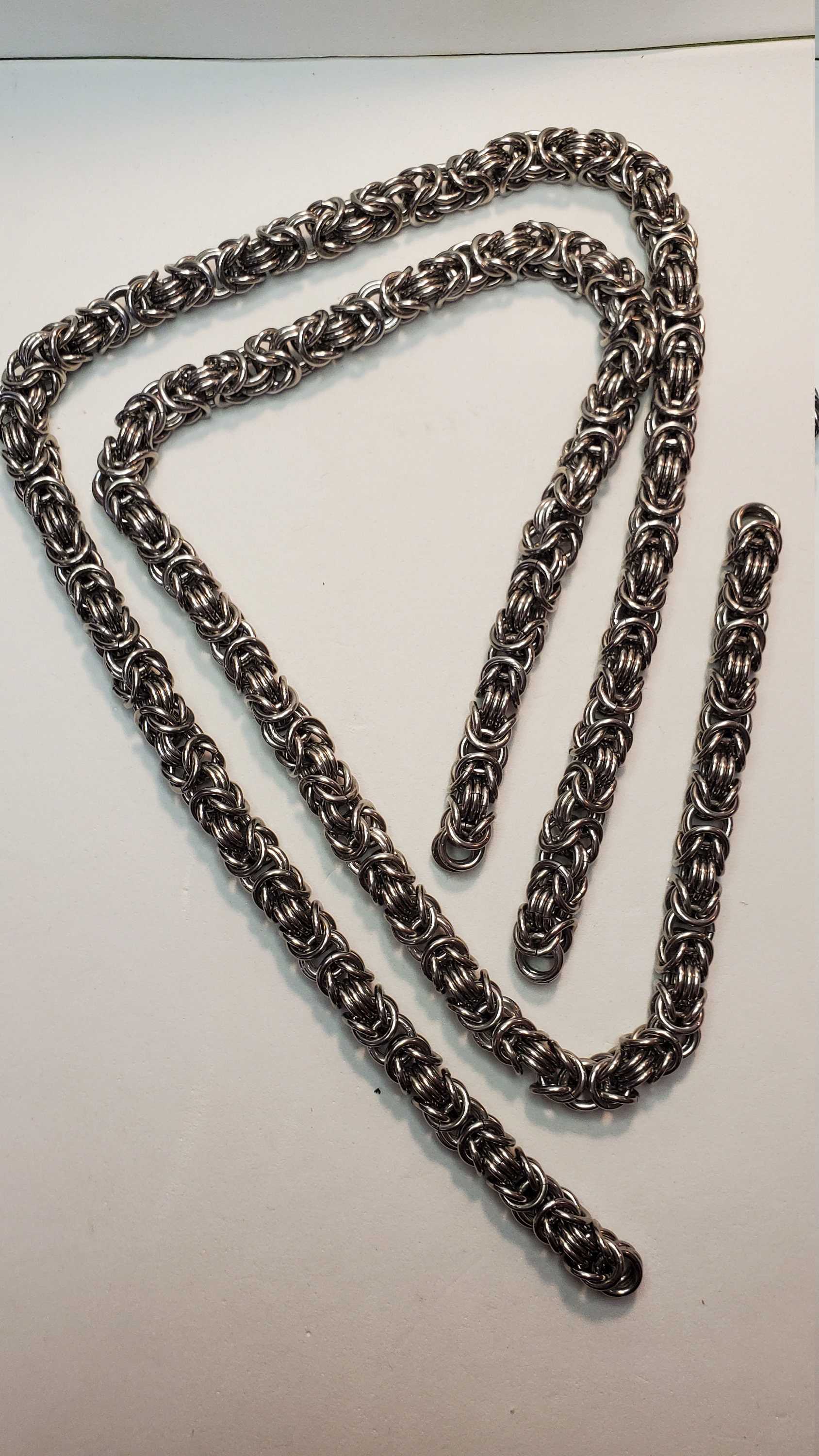 Heavy Duty Byzantine Chain - Etsy