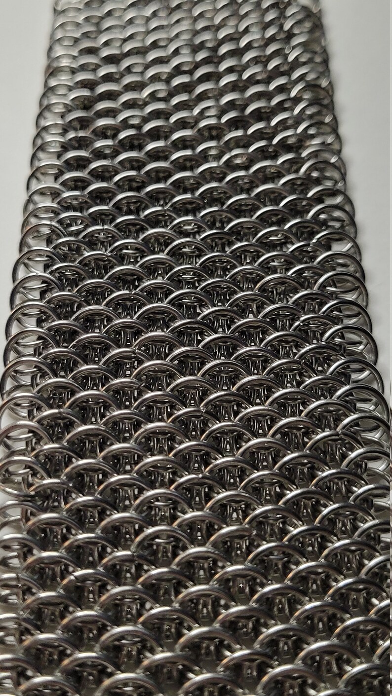 Dragonscale Chainmail Bracelet | Etsy