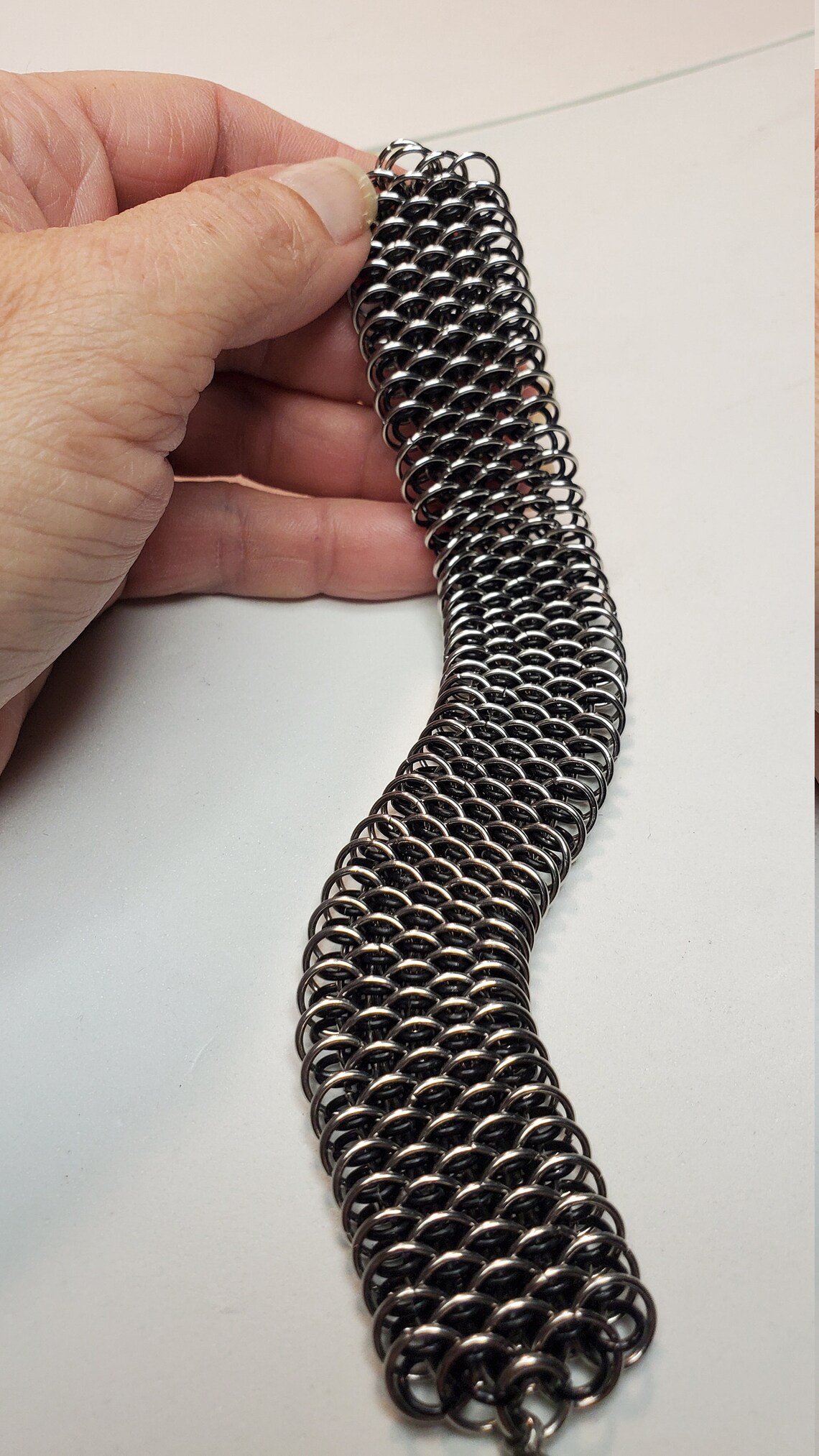 Dragonscale Chainmail Bracelet - Etsy