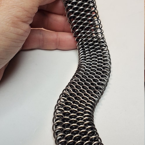Dragonscale Chainmail Bracelet - Etsy