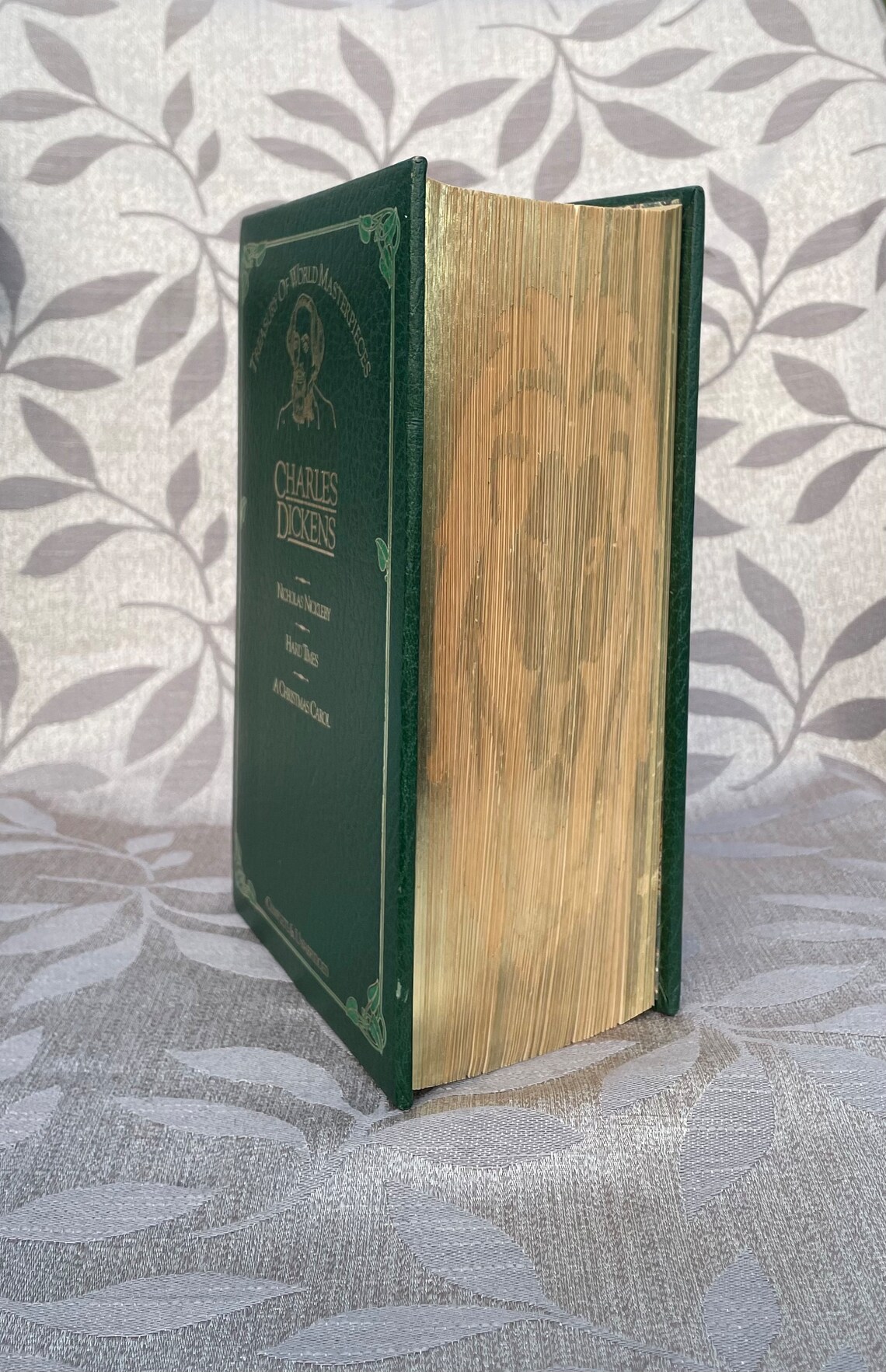 Golden Lion Book Fold | Upcycled Vintage Art | Leo Zodiac Origami ...