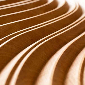 Steamed Beech, Set of 3 Unique Panels 20x14 Inch Each (triptych ...