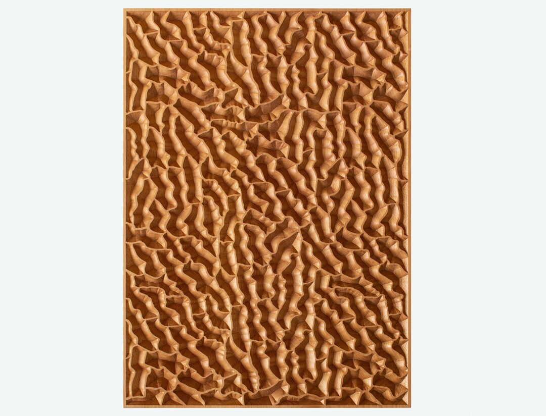 Steamed Beech 28x20 Inch Carved Decor. Modern Interior Design, Wooden ...
