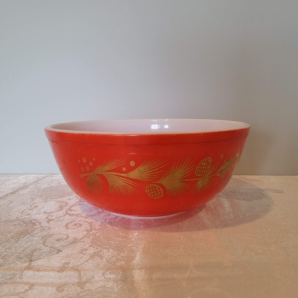 Pyrex Golden Leaf - Etsy