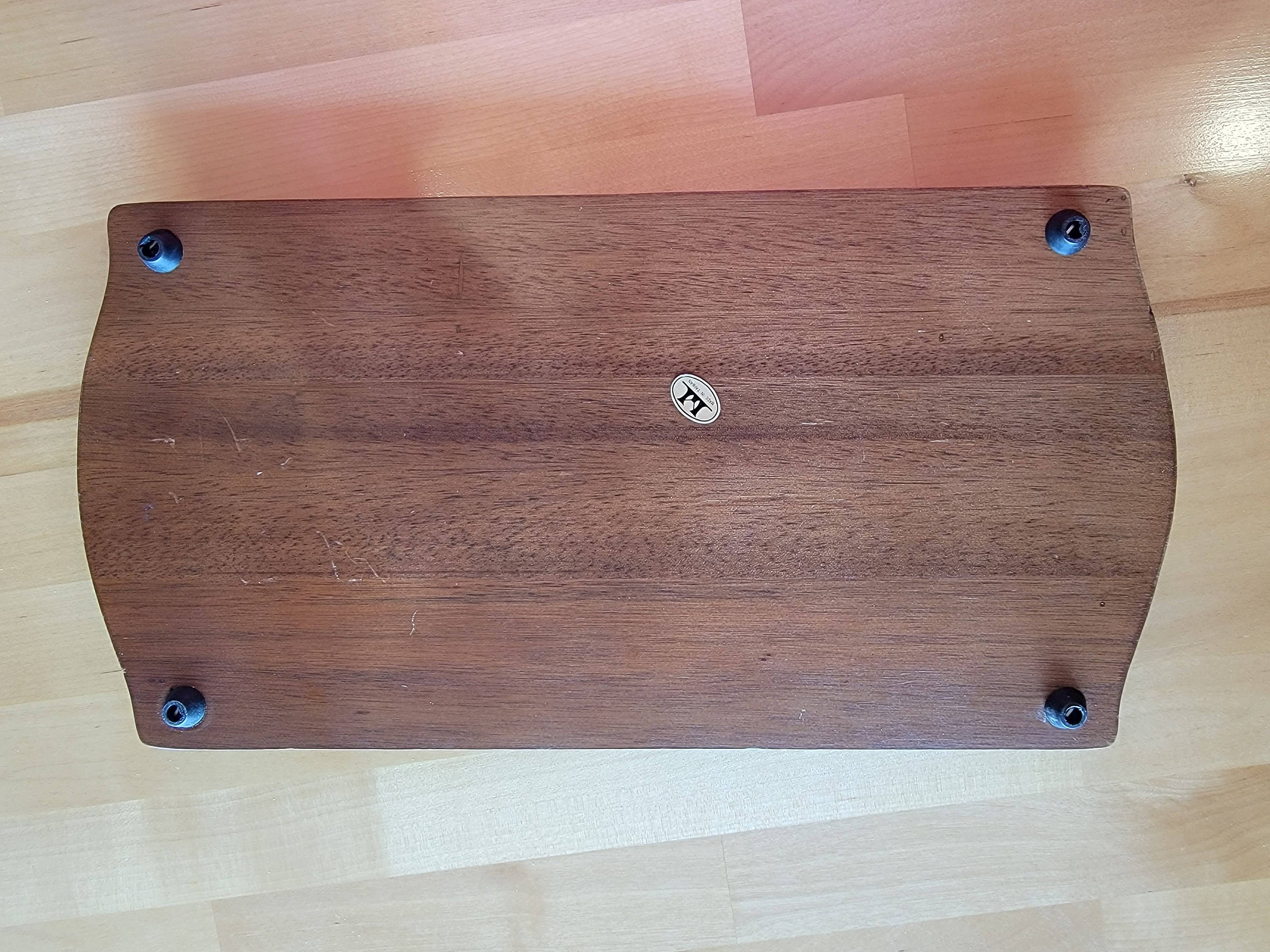 Vintage Mid Century Rectangular Cheese and Cracker Tray With Ceramic ...