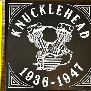 Harley Knucklehead 4 Pound Ceramic Plaque - Etsy