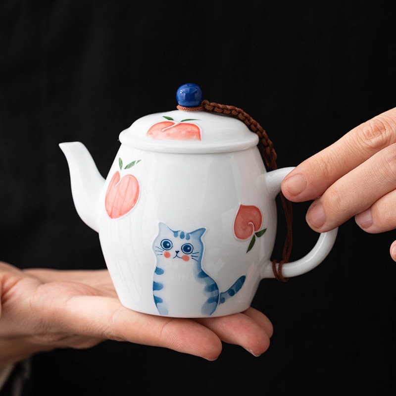 Cat Teapot - Etsy