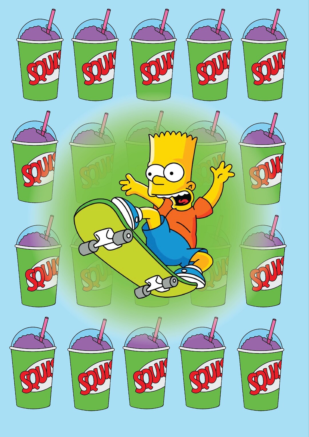 Simpsons Digital Prints A4 | Unique Art Prints for Home Decor | High ...