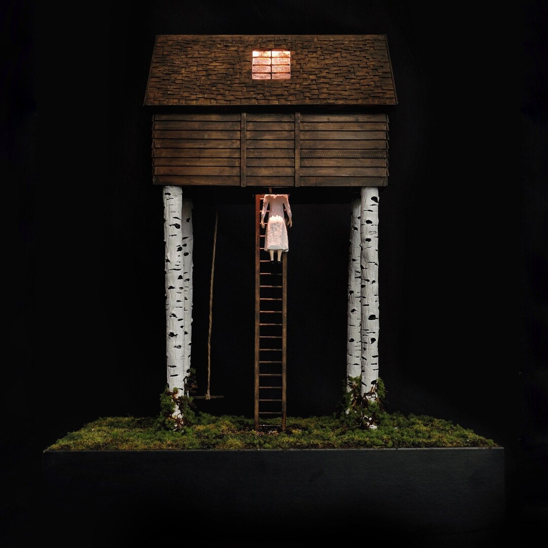 Hereditary Horror Tree House, Halloween, Spooky, Hail Paimon Horror ...