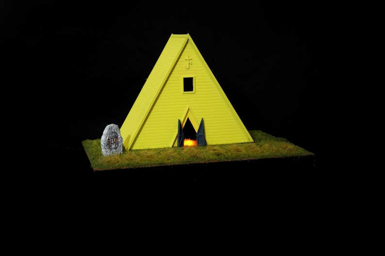 Midsommar Yellow Pyramid Building Midsommar Temple - Etsy