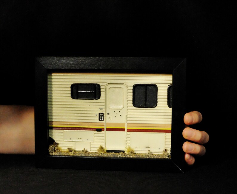 Breaking Bad Movie Series Replica Caravan L Movie Fan Diorama | Etsy