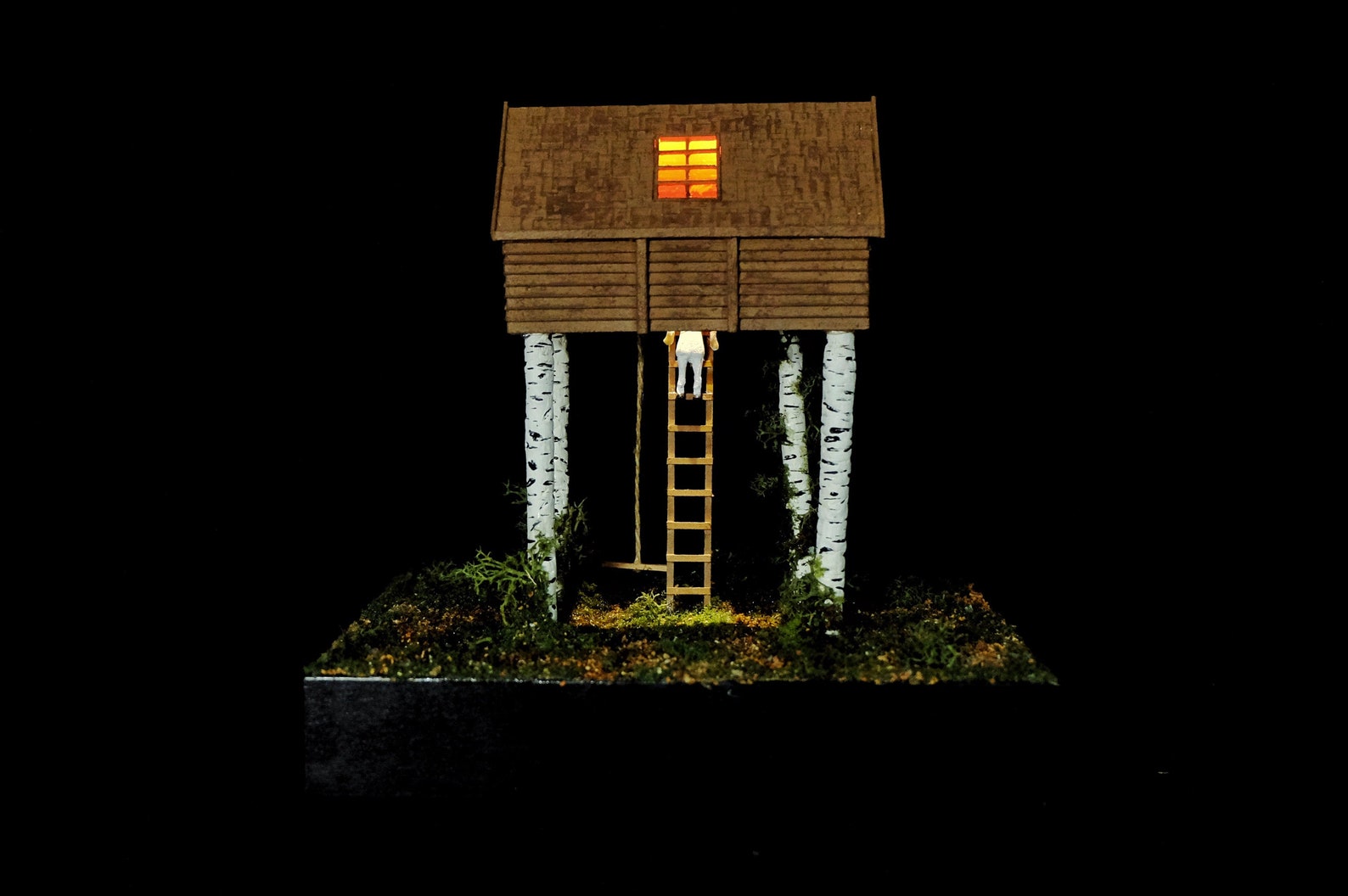 Hereditary Horror Tree House Hail Paimon Horror Movies Model - Etsy
