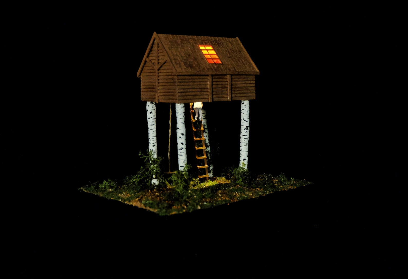 Hereditary Horror Tree House Hail Paimon Horror Movies Model - Etsy