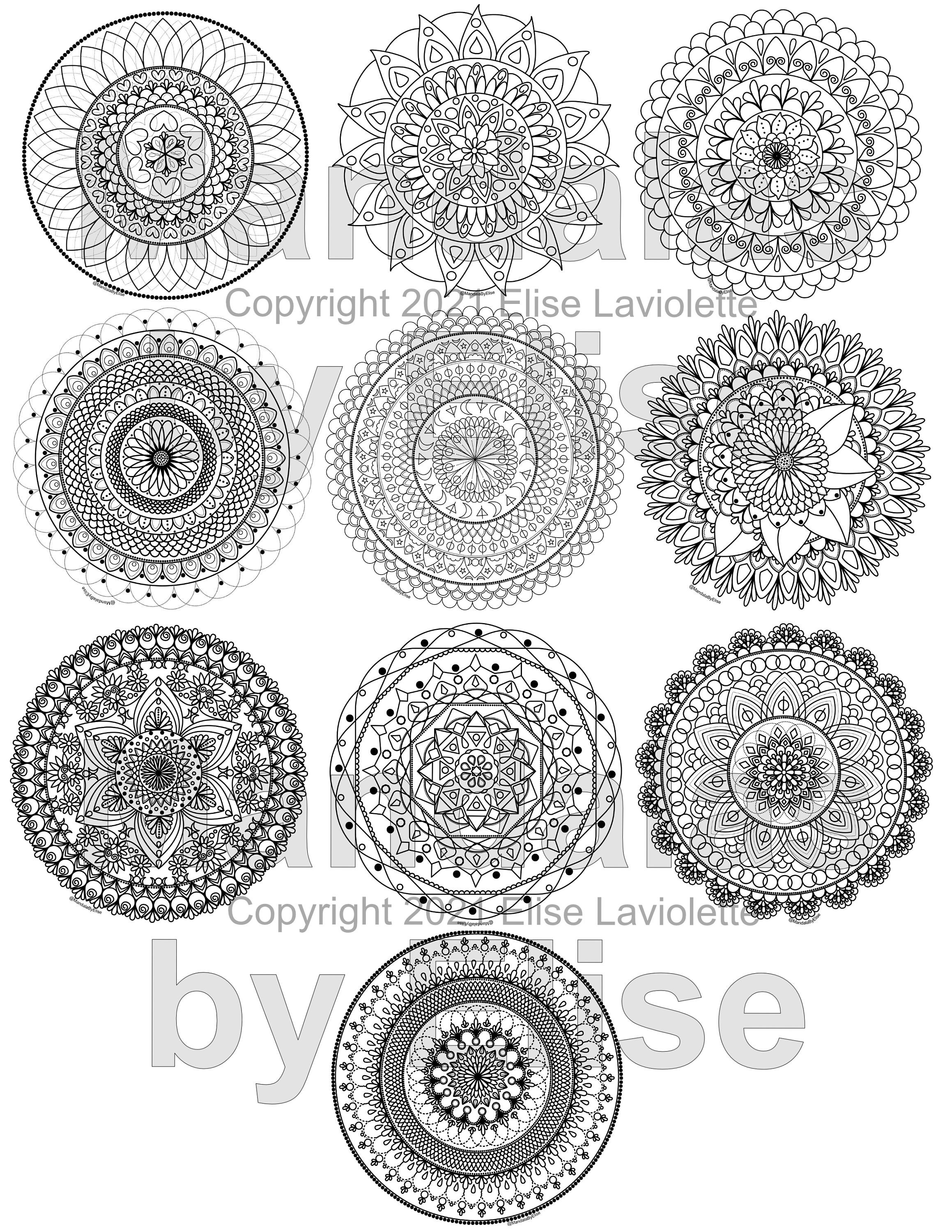 Mandala Package No. 1 - Etsy