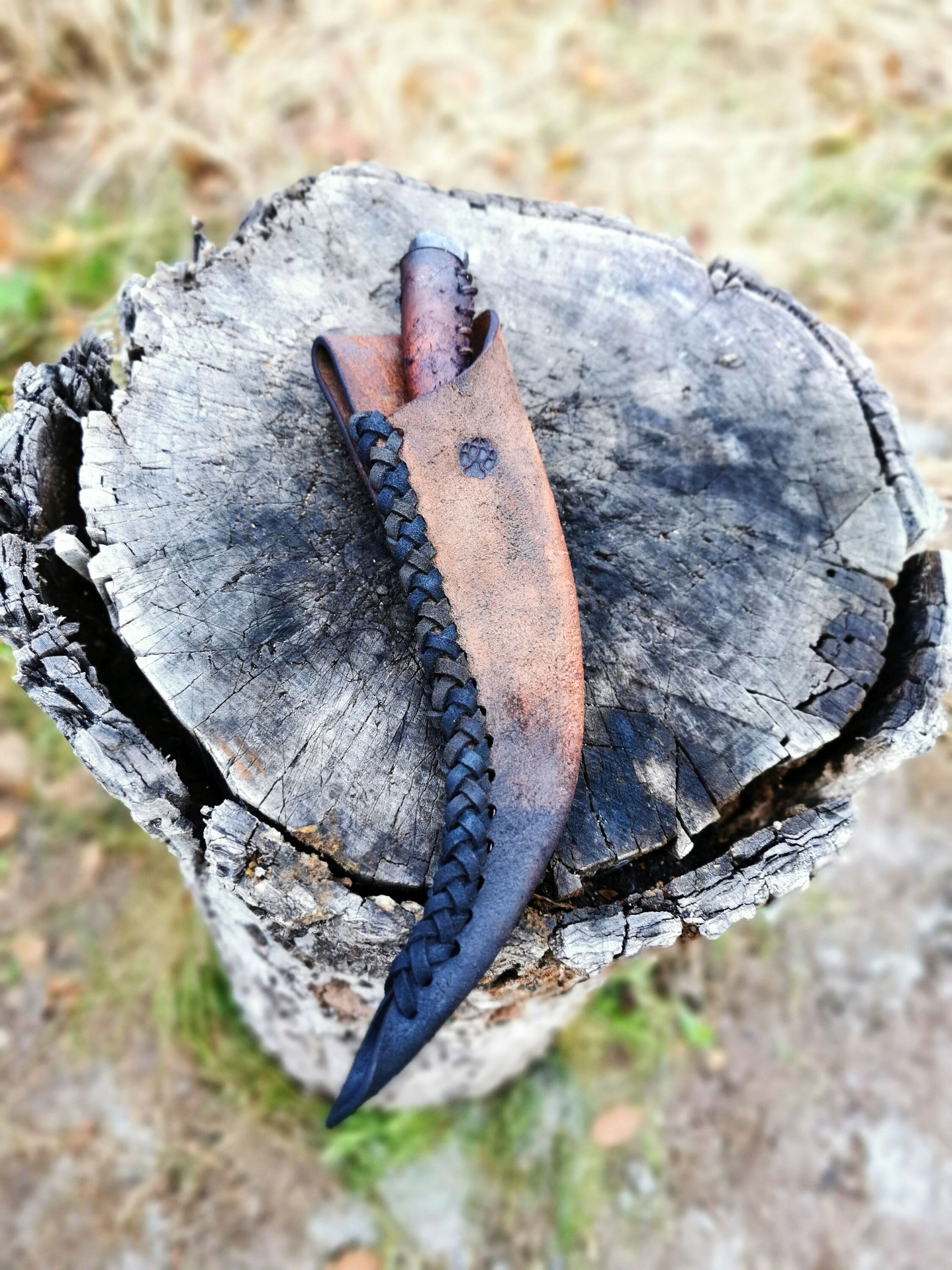 Claw - Forged Knife With Leather Sheath - Etsy