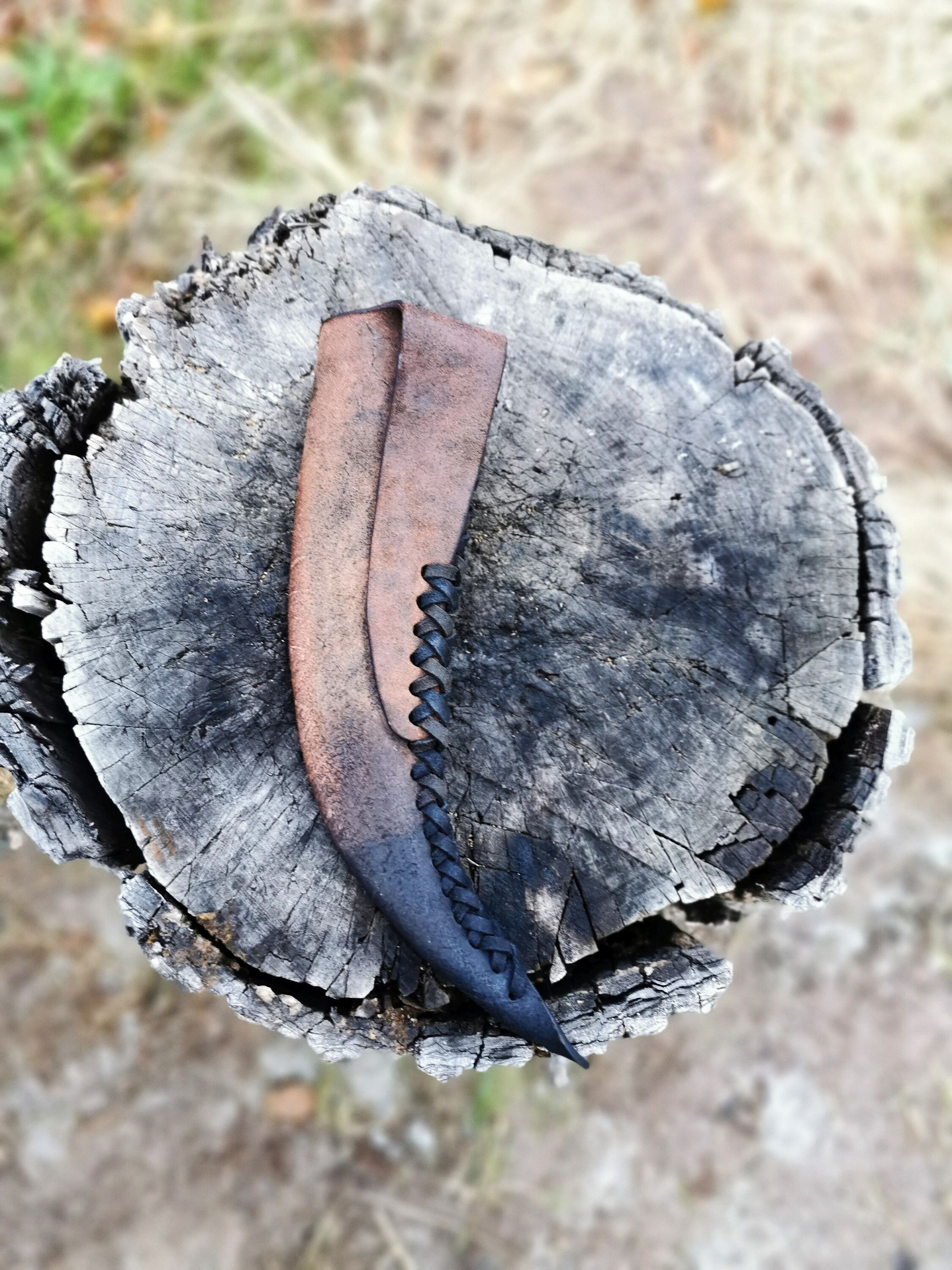 Claw - Forged Knife With Leather Sheath - Etsy