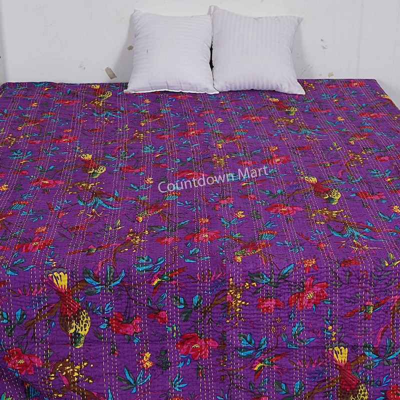 Bird Floral Duvet - Etsy UK
