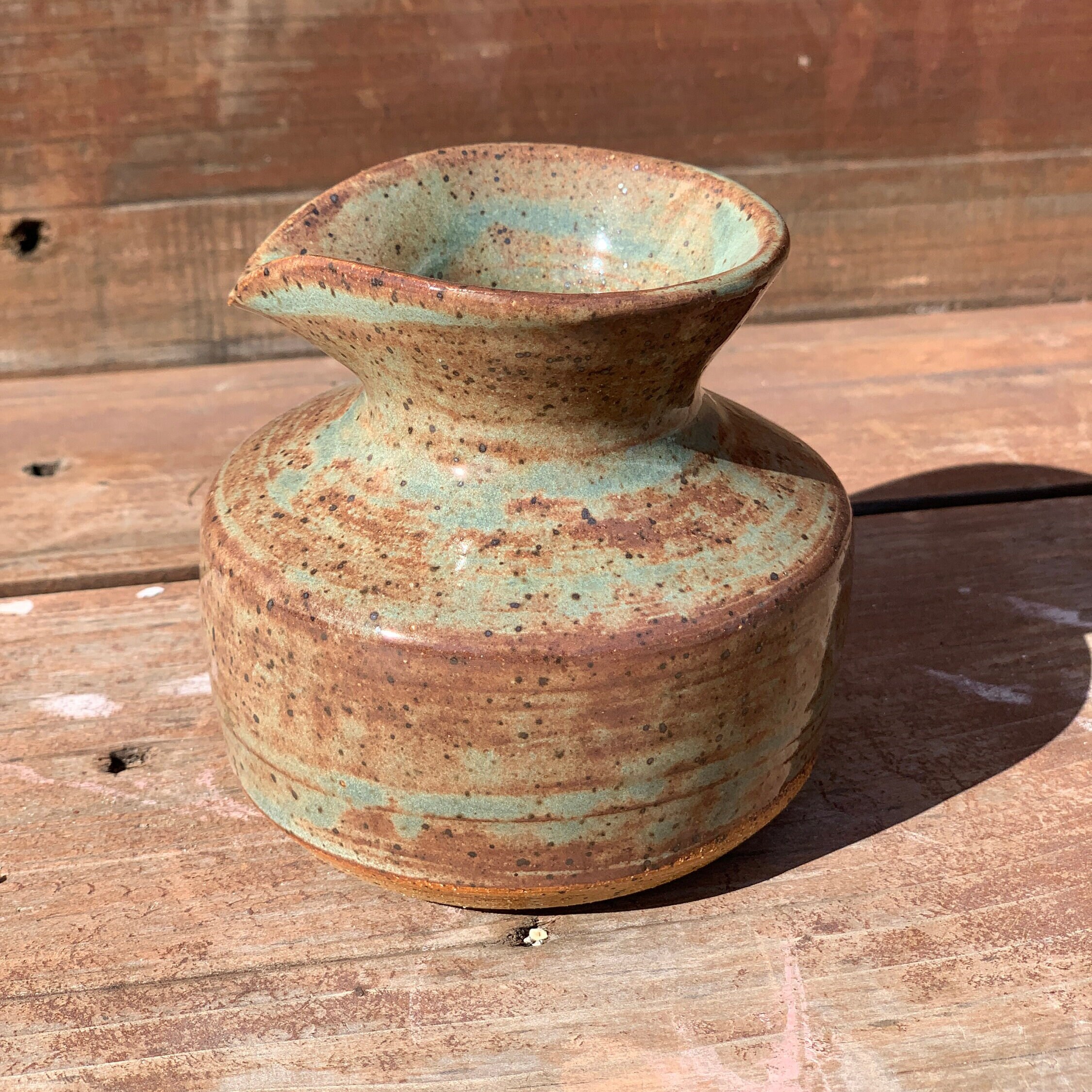 Kitchen & Dining Ceramic Coffee Creamer Desert Sage Milk Jar Sake ...