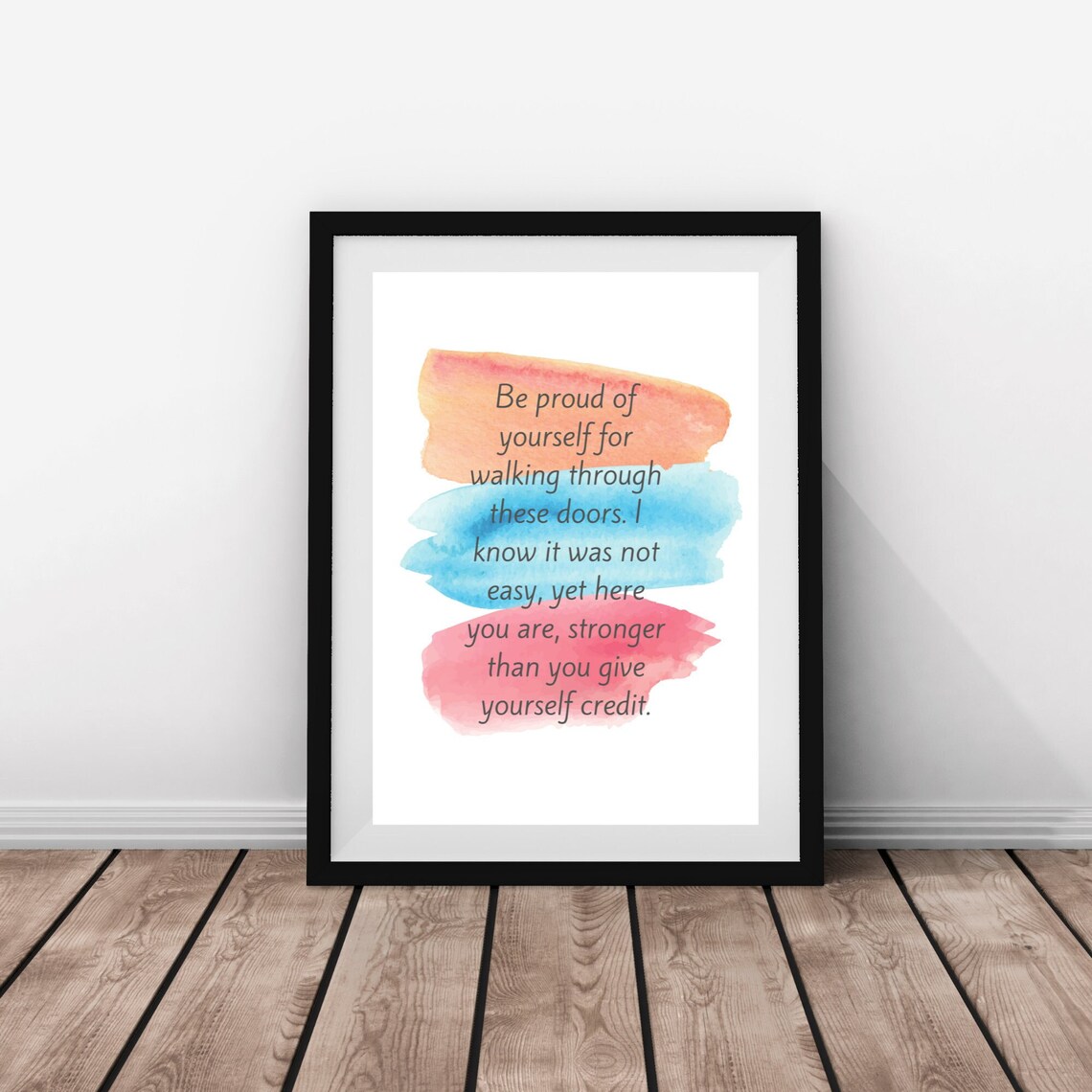 Therapy Office Wall Art, Anxiety Depression Counseling, Mental Health ...