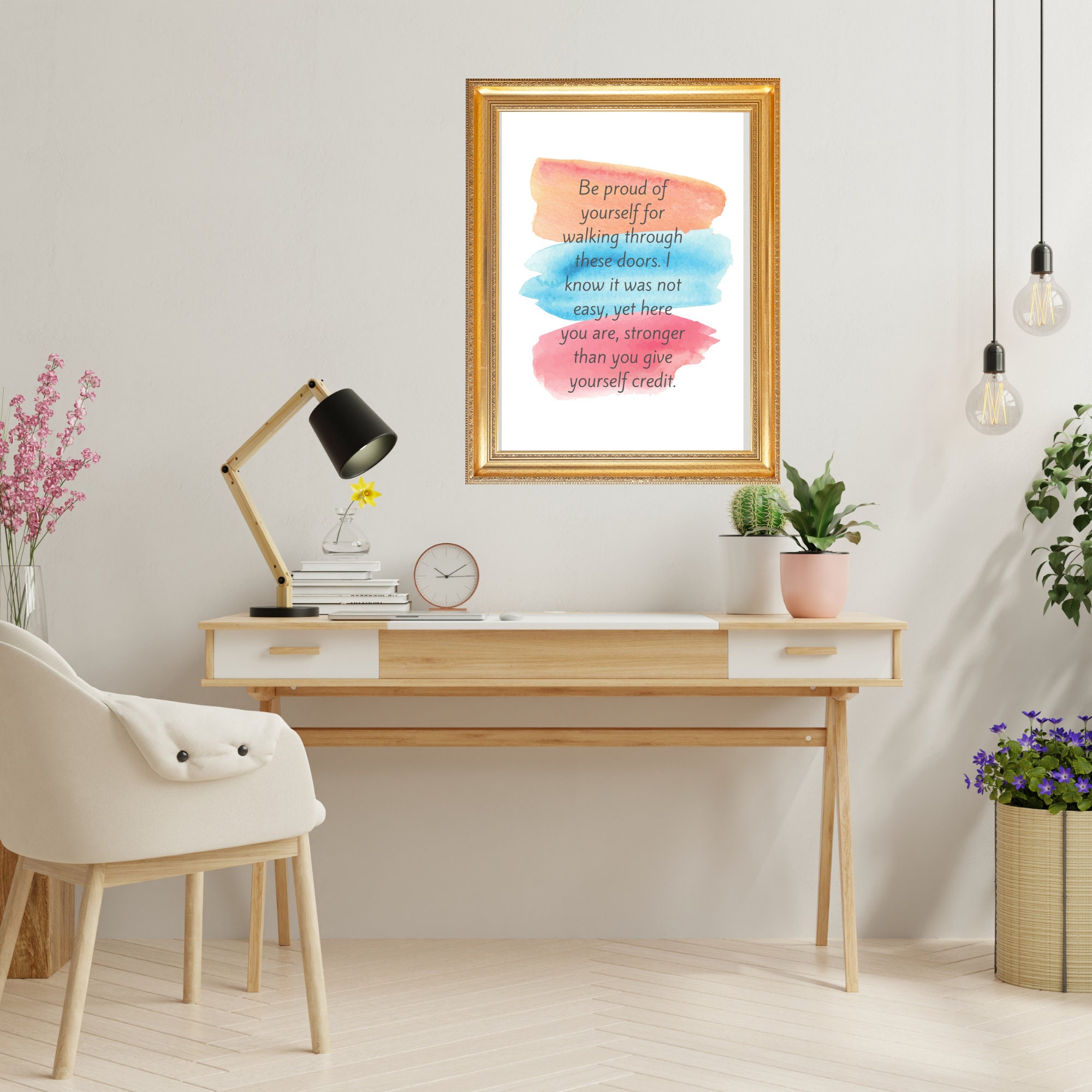 Therapy Office Wall Art, Anxiety Depression Counseling, Mental Health ...